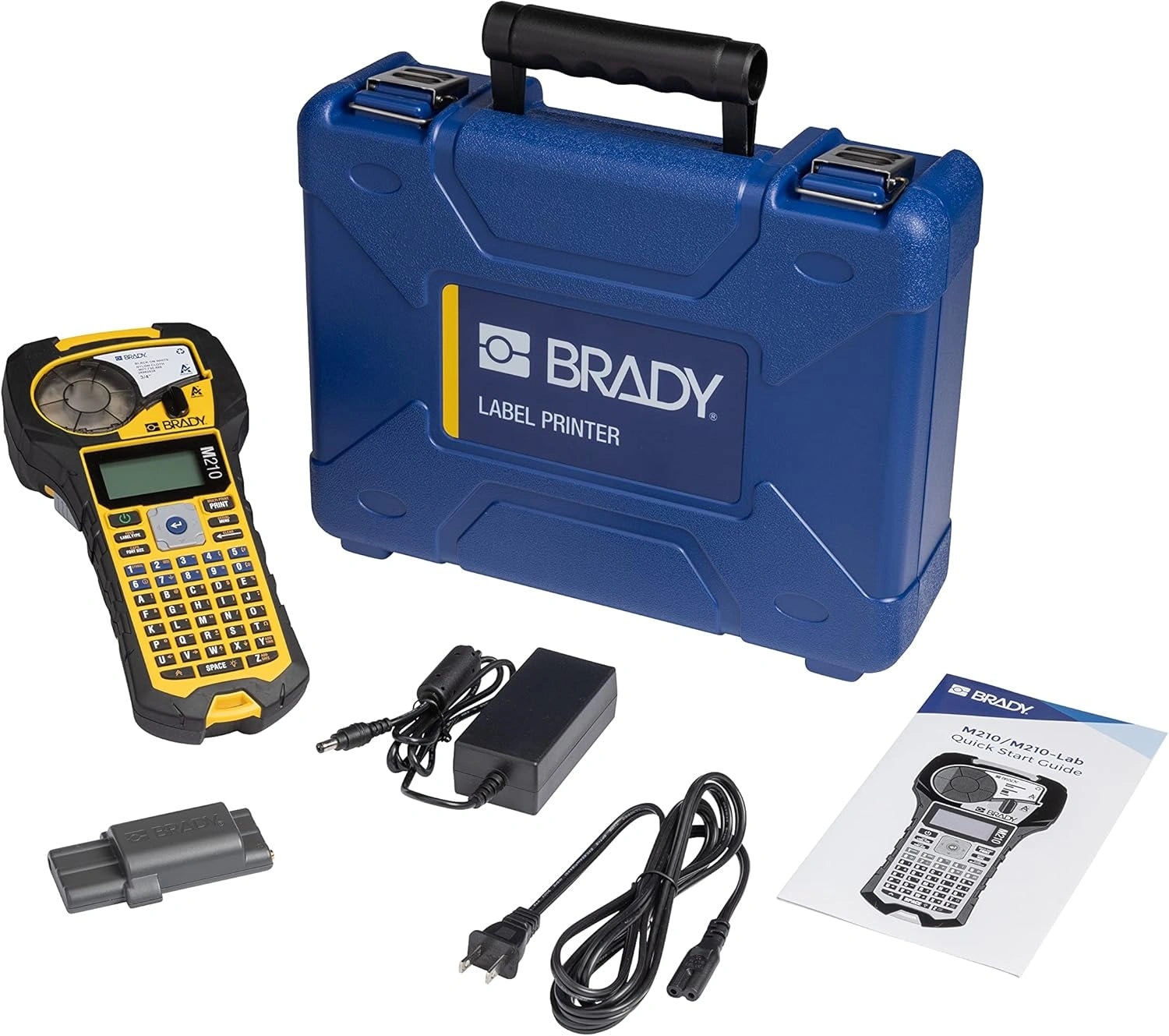 Brady M210 Portable Label Printer Kit (M210-KIT) – DOMAVAX